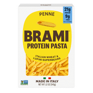 Brami Italian Protein Spaghetti Pasta, Bronze Cut, High Fiber, Lower ...