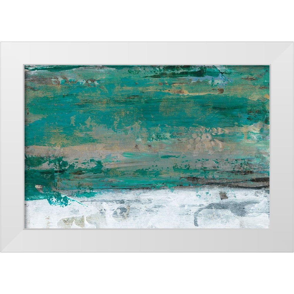 Bramma, Lila 14x11 White Modern Wood Framed Museum Art Print Titled ...