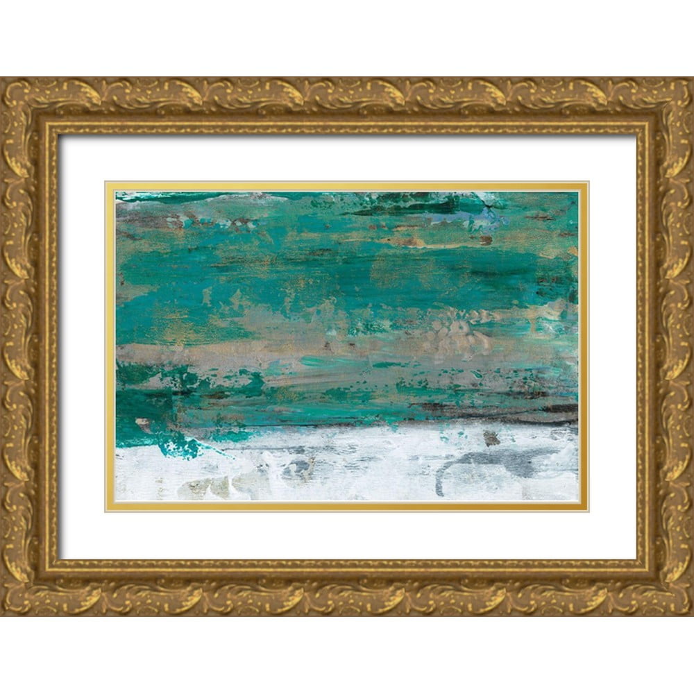 Bramma, Lila 32x23 Gold Ornate Wood Framed with Double Matting Museum Art Print Titled - Patina ...
