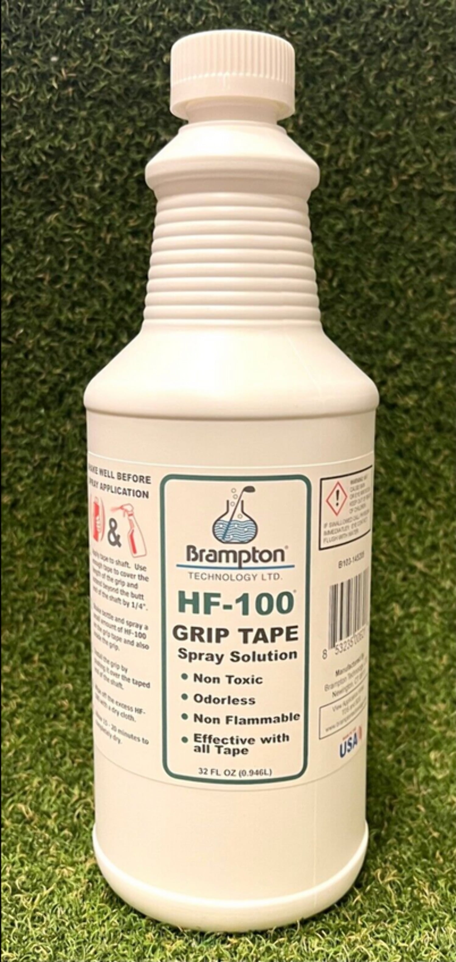 Brampton HF-100 Golf Grip Tape Solvent Non-Toxic Non-Flammable ...