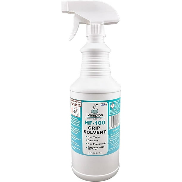 Brampton HF-100 Premium Golf Grip Solvent for Regripping Golf Clubs and ...