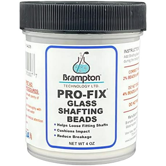 Brampton PRO-FIX Glass Shafting Beads - Golf Club Shaft Installation ...