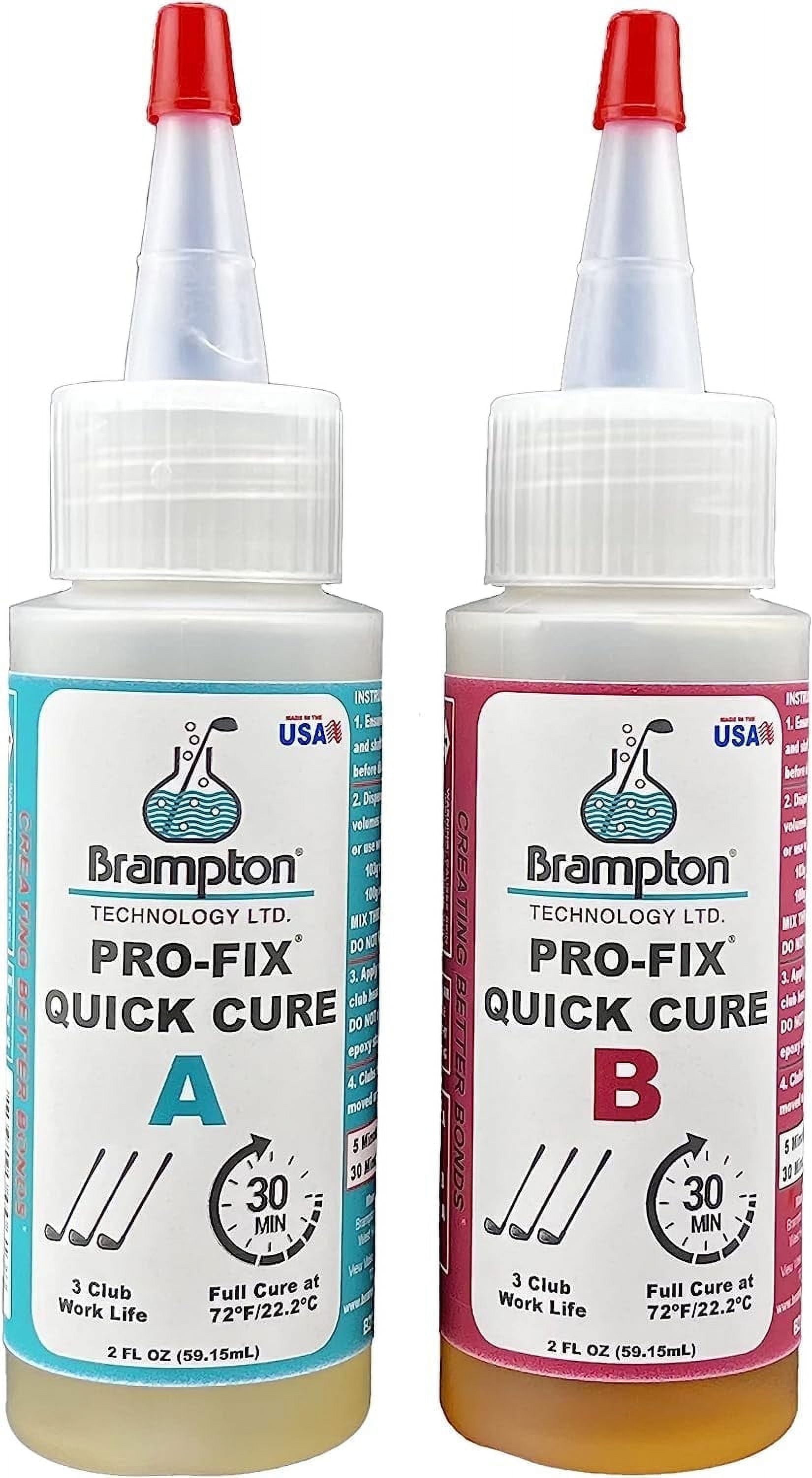 Brampton PRO-FIX Quick Cure Golf Epoxy - 30 Minute Golf Club Repair ...