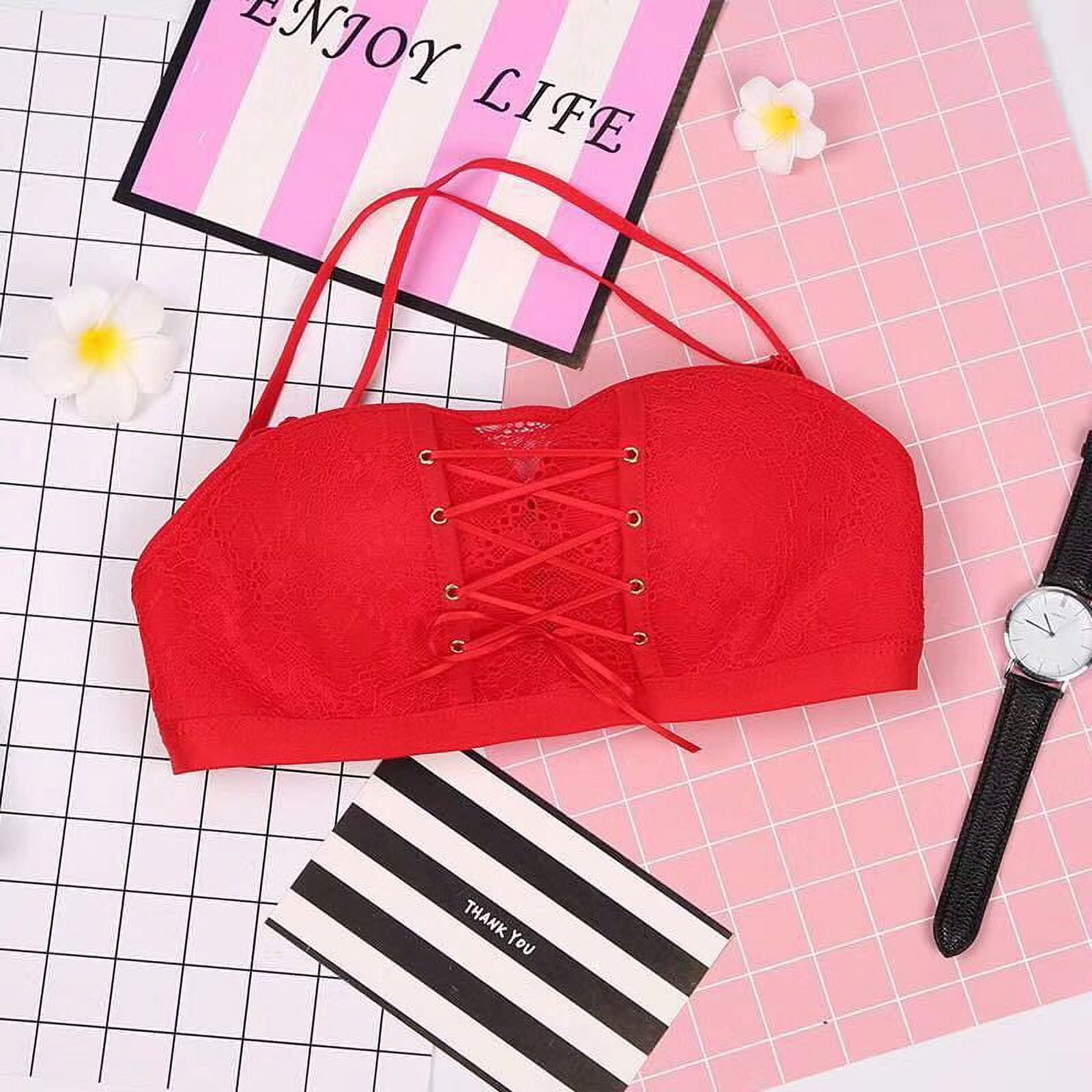 Bramtres Strapless Bra Bras for Women Women Strapless Stealth Bra Wire ...