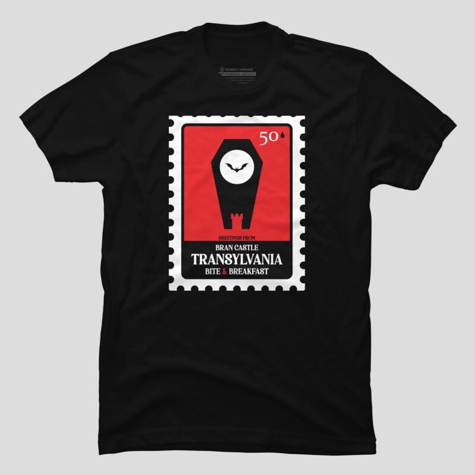 Bran Castle Transylvania Vampire Gothic Horror Retro H27131 T-Shirt ...