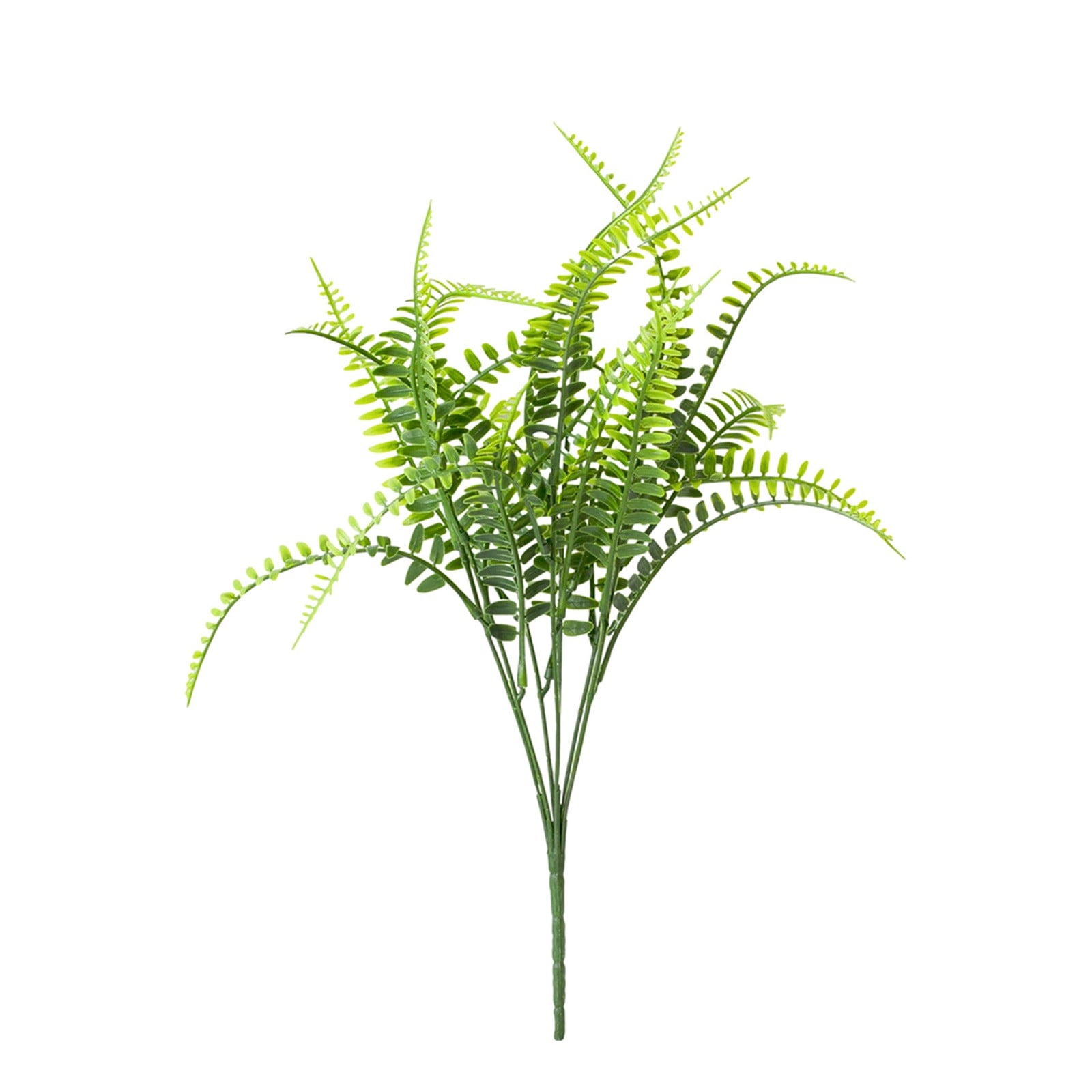 Branch Boston Fern Artificial Plant - Tropical Faux Greenery for Indoor ...
