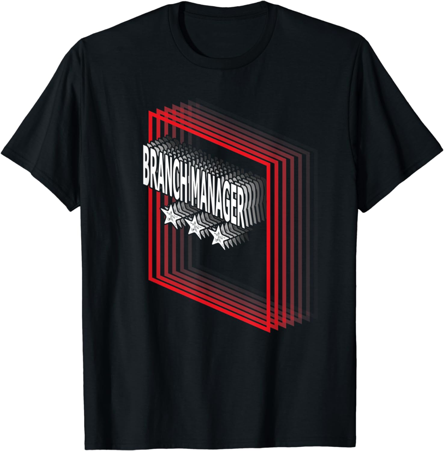 Branch Manager Job Title Appreciation Retro T-Shirt - Walmart.com