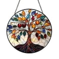 Branch Pattern Suncatcher – Round Decorative Window Art - Walmart.com