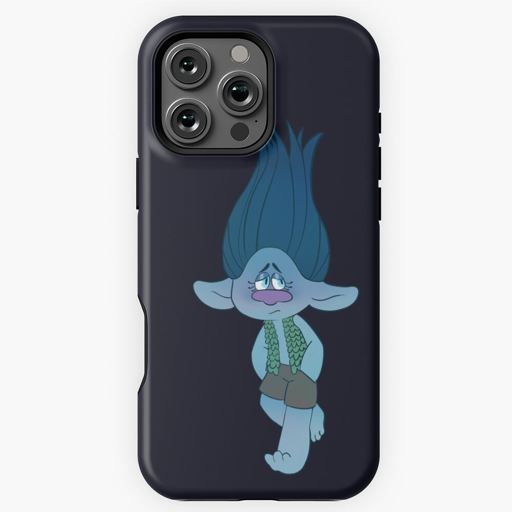 Branch Trolls Movie Cute Character Phone Case for iPhone 16 15 14 13 12 ...