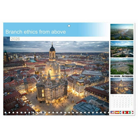 Branch ethics from above (Monthly Wall Calendar 2026 16.5 x 23.4 (open ...