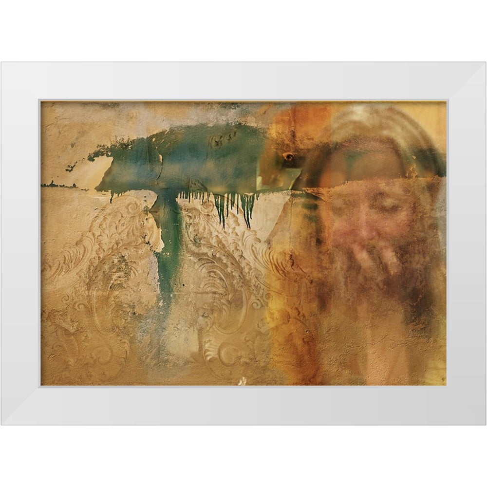 Brancoveanu, Mariuca 18x14 White Modern Wood Framed Museum Art Print ...