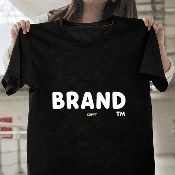 Brand Bubble Letters Streetwear Graffiti Typography Word Art Unisex T ...