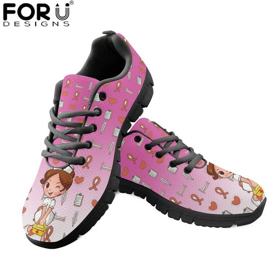 Brand Design Women's Sneakers Shoes Cartoon Nursing Medical Pattern ...