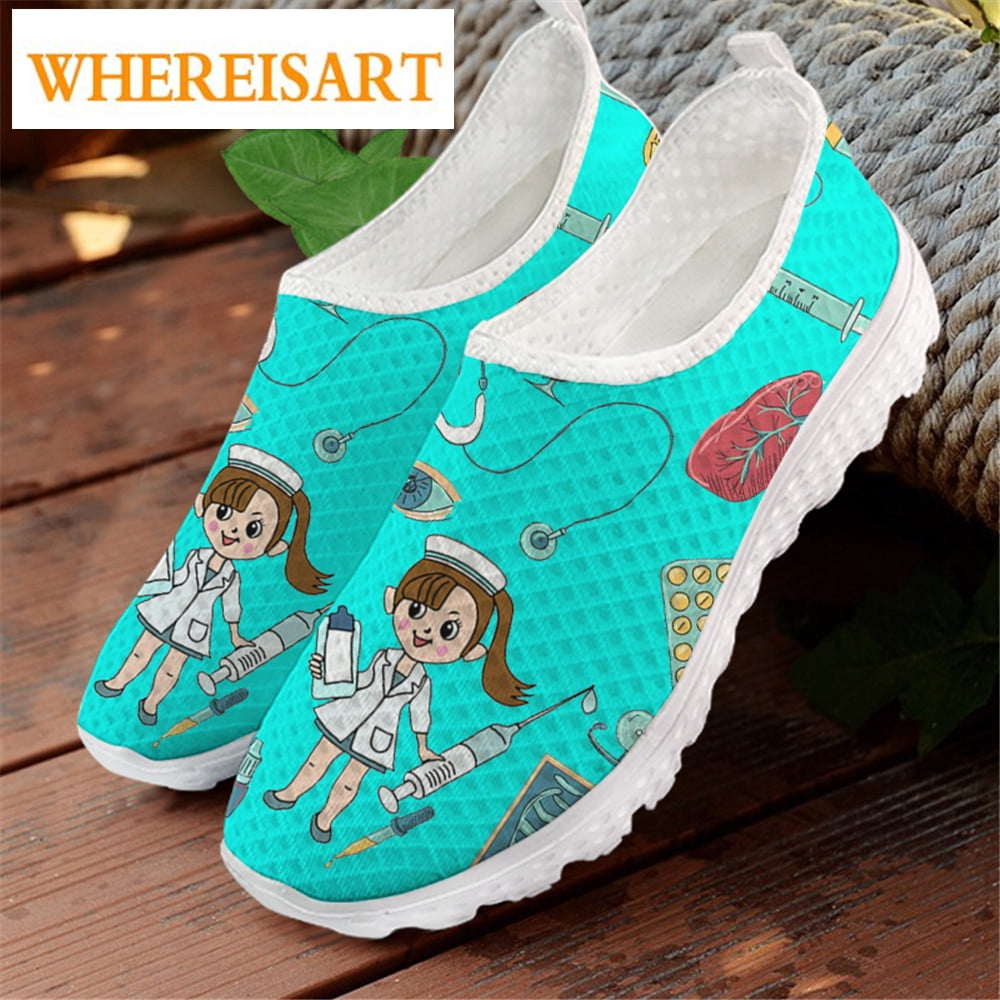 Brand Designer Women Shoes Flats Nurse Shoes Woman Surgical Nursing ...