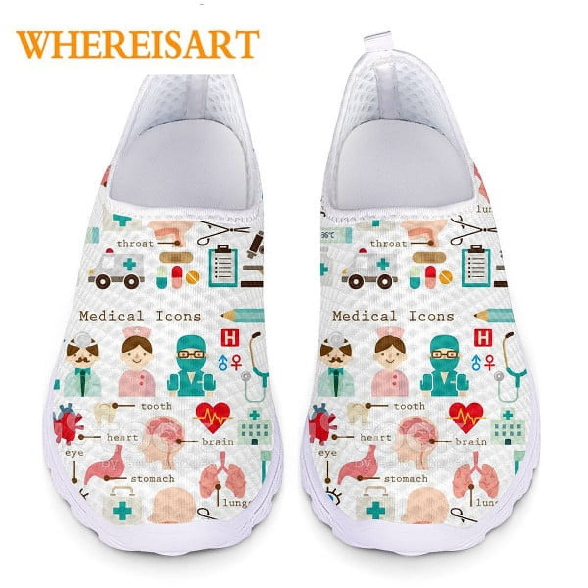 Brand Designer Women Shoes Flats Nurse Shoes Woman Surgical Nursing ...