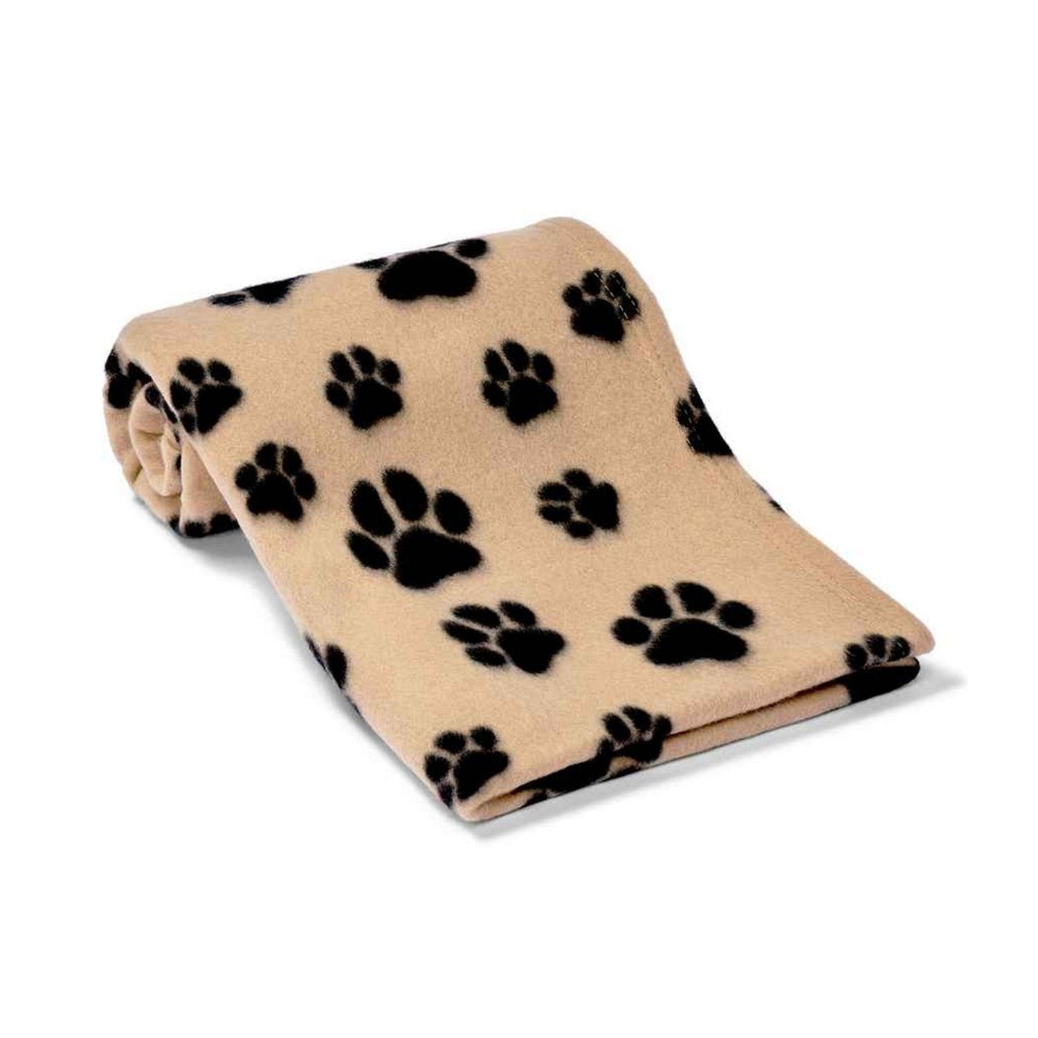 Brand Lab Paw Print Polar Fleece Dog Blanket - Walmart.com