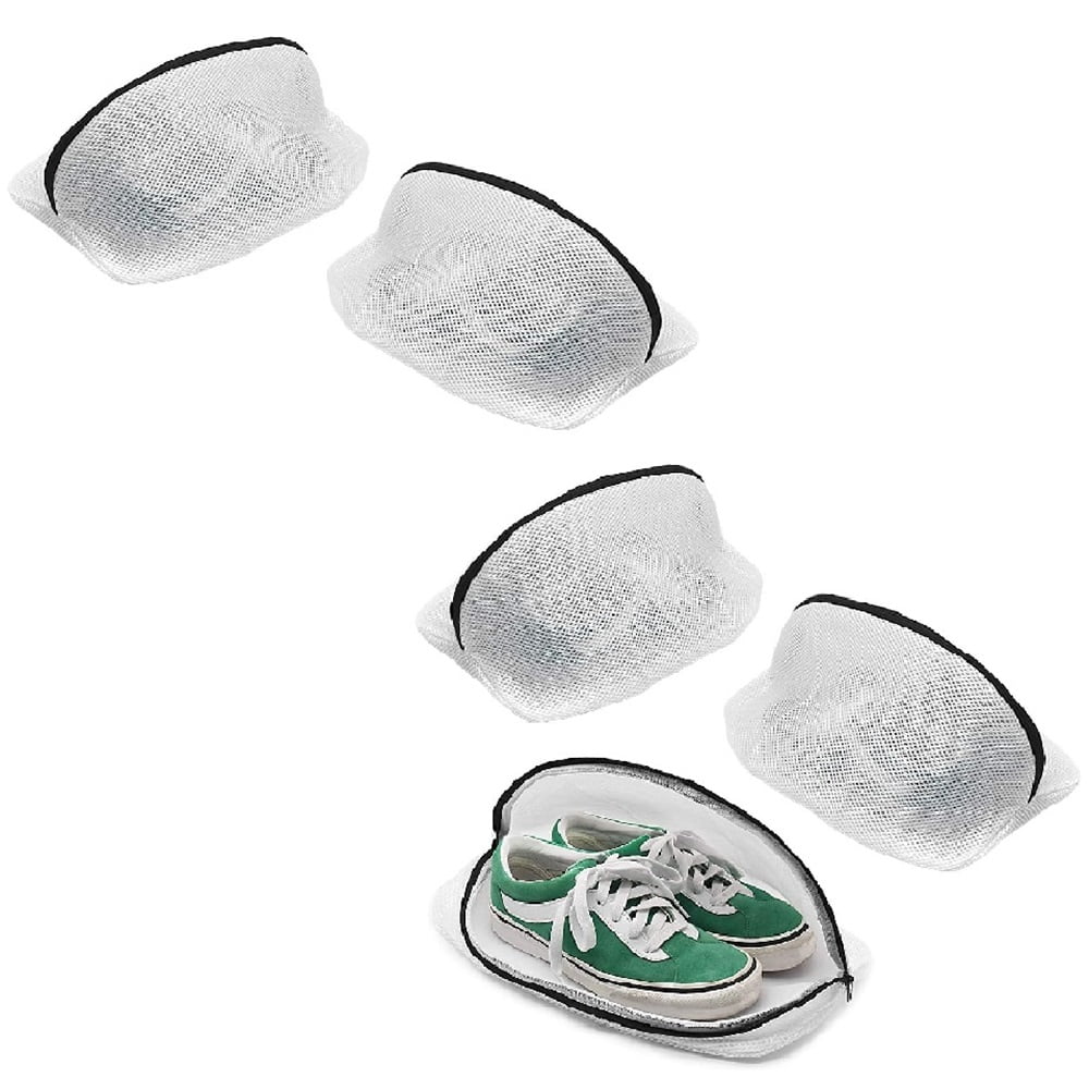 Brand Mesh Shoe Washing Laundry Bags, Zip Closure Anti Scratch Net, For ...