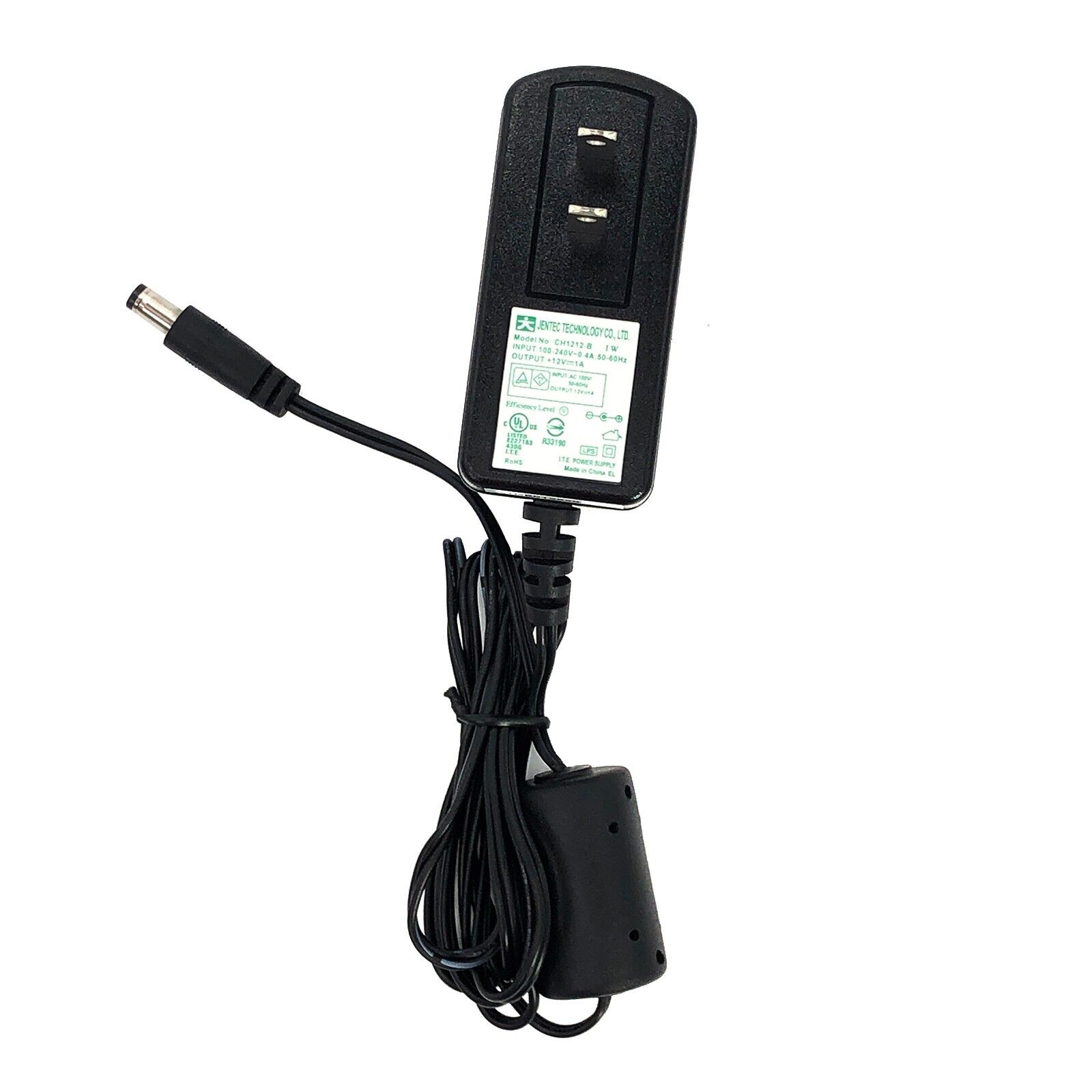 Brand NEW Genuine Jentec CH1212-B AC Power Supply Adapter 12V 1A OEM ...