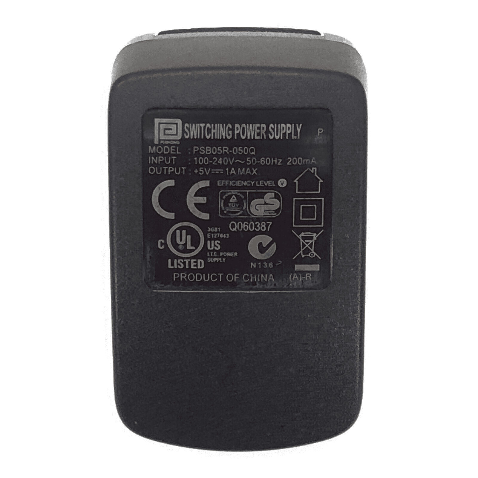 Brand NEW Genuine Phihong AC Adapter Switching Power Supply PSB05R-050Q ...