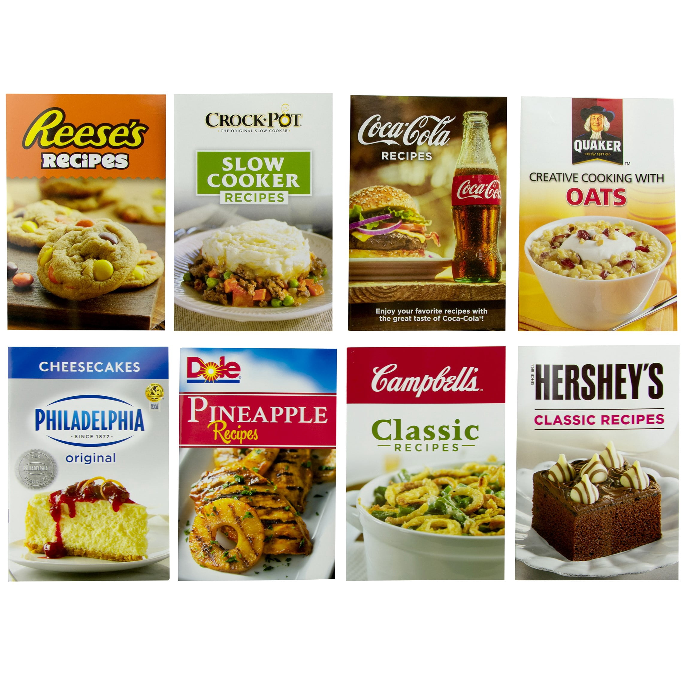 Brand Name Spectacular Cookbook Collection, Set of 8 - Walmart.com
