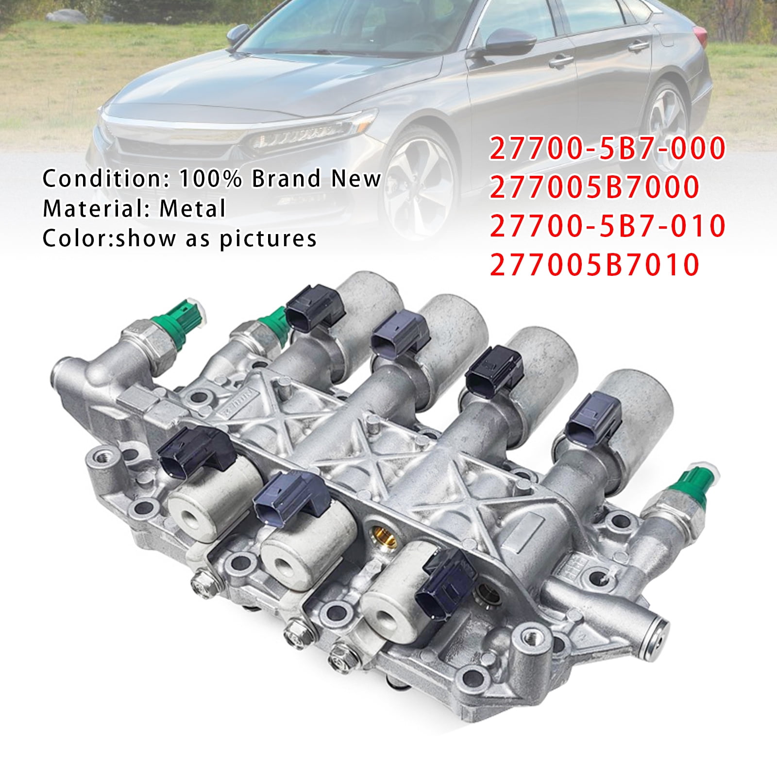 Brand New 27700-5B7-000 Linear Transmission Shift Solenoid for Honda ...