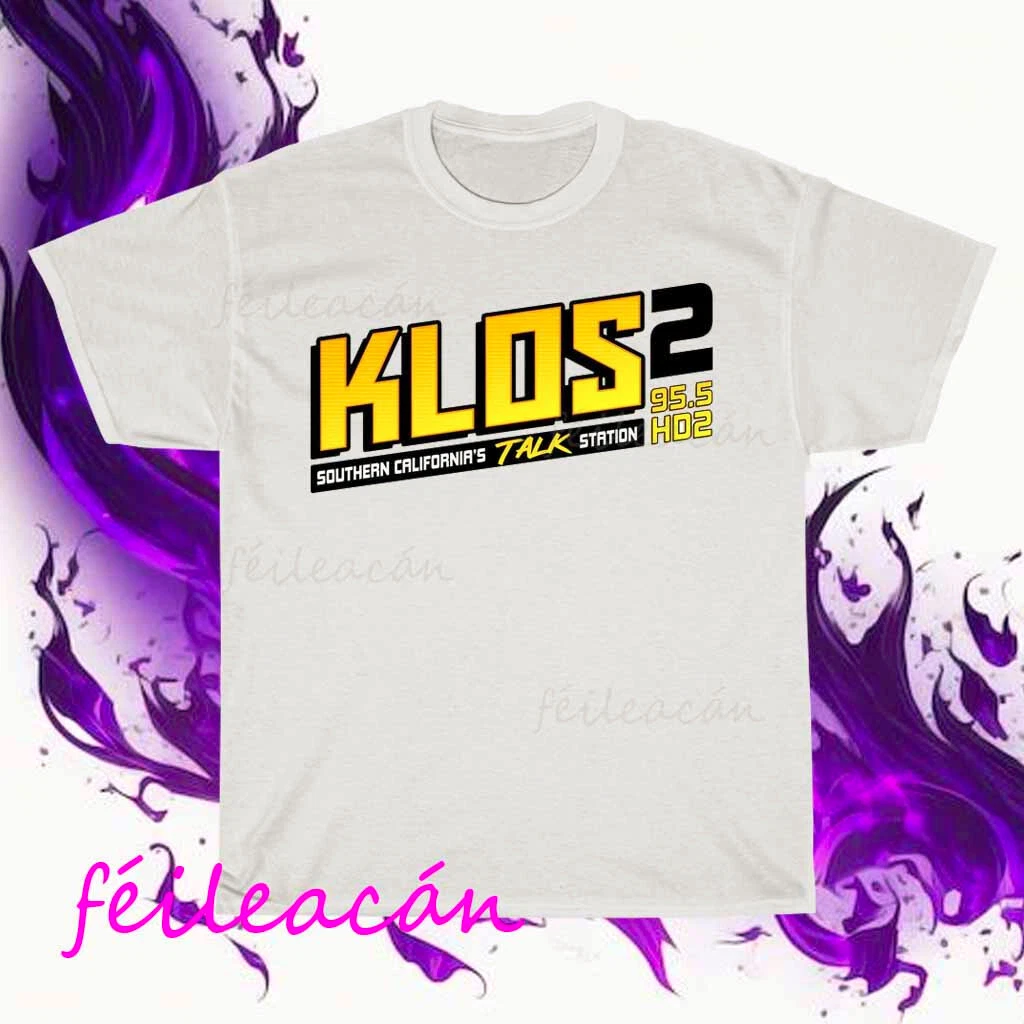 Brand New 95 5 Klos Logo American T-Shirt Funny Size S to 5XL - Walmart.com