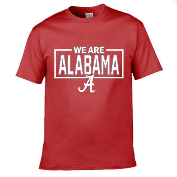 Brand New Athletics Men's We Are Alabama Graphics Design Short-Sleeve ...