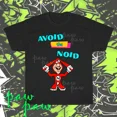 Brand New Avoid the Noid Domino's Pizza Retro logo T-Shirt Funny Size S ...