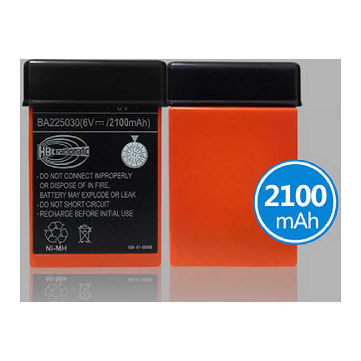 Brand New BA225030 6V 2100mAh Ni-Mh Battery For HBC Pump Truck Remote ...