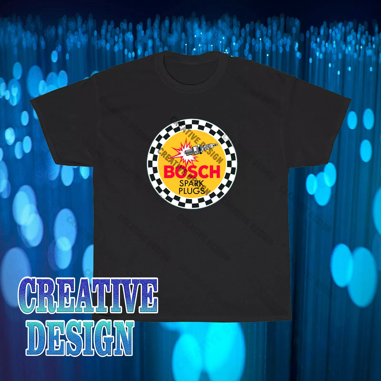 Brand New Bosch Spark Plugsm T-Shirt Funny Size S to 5XL - Walmart.com