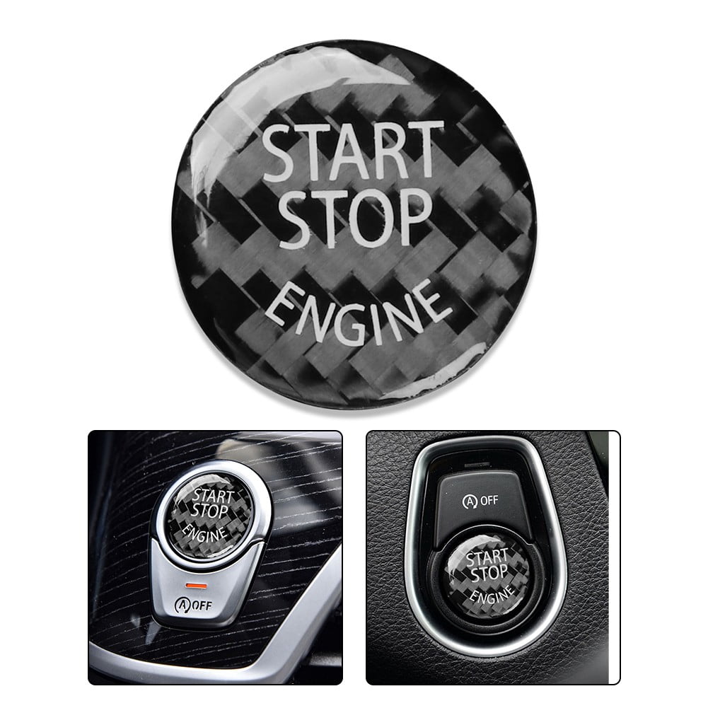 Brand New Car Cap Sticker Start Stop Button Interior Lightweight Parts ...