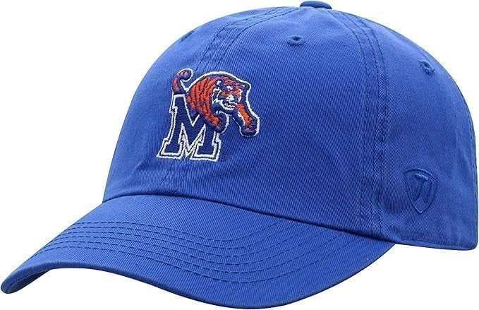 Brand New Collegiate Men's Primary Color Memphis Adjustable Hat, 100% ...