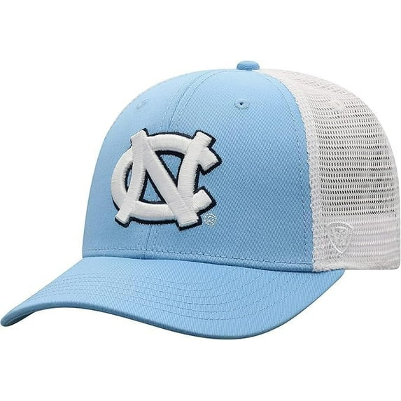 Brand New Collegiate Men's UNC Mesh Adjustable Trucker Hat, 100% Cotton ...