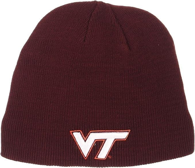 Brand New Collegiate Men's Virginia Tch Edge Knit Beanie Hat, 100% ...