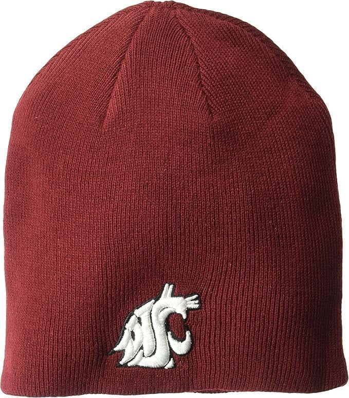 Brand New Collegiate Men's Washington State Edge Knit Beanie Hat, 100% ...