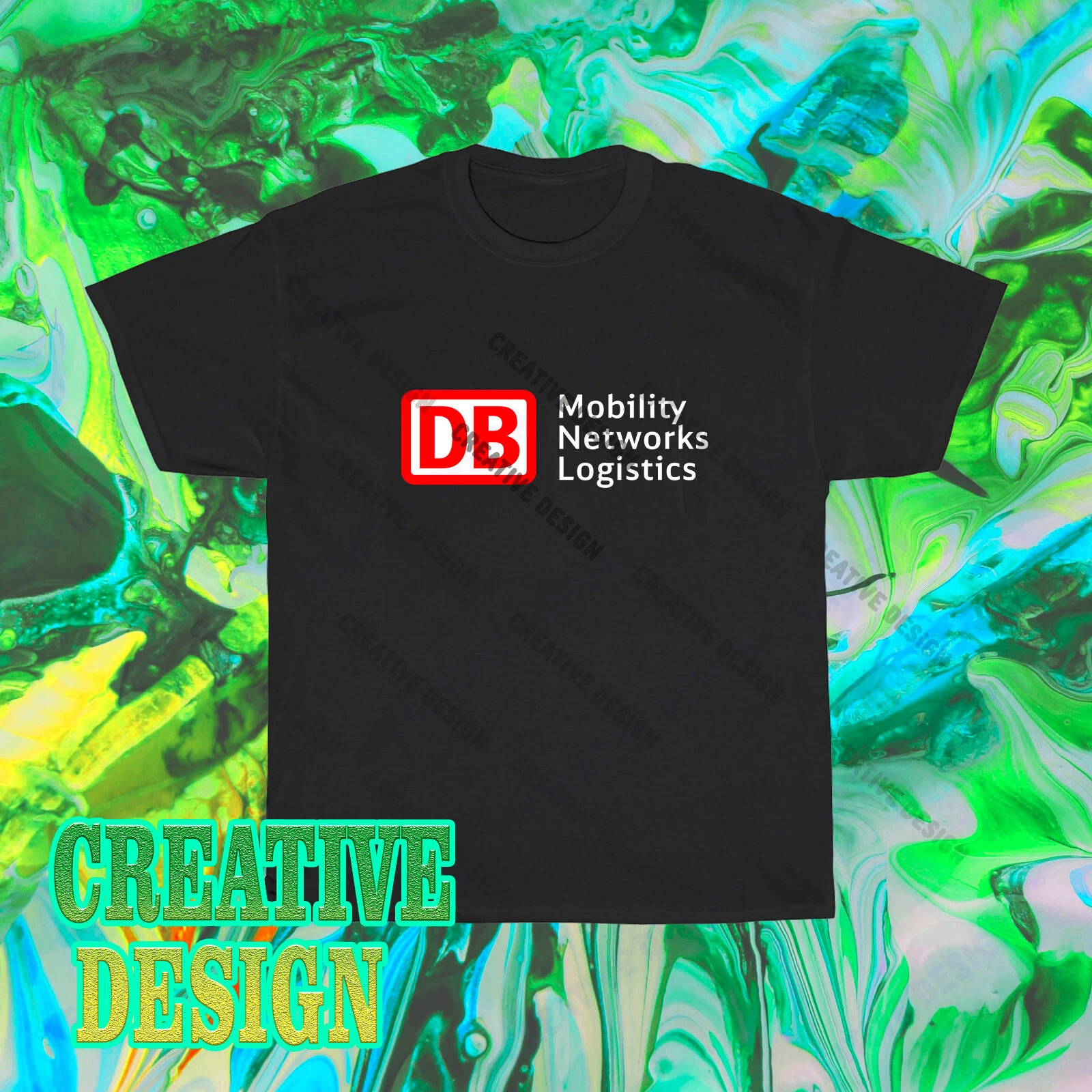 Brand New DB Schenker Mobile Network Logistics Logo T-Shirt Funny Size ...