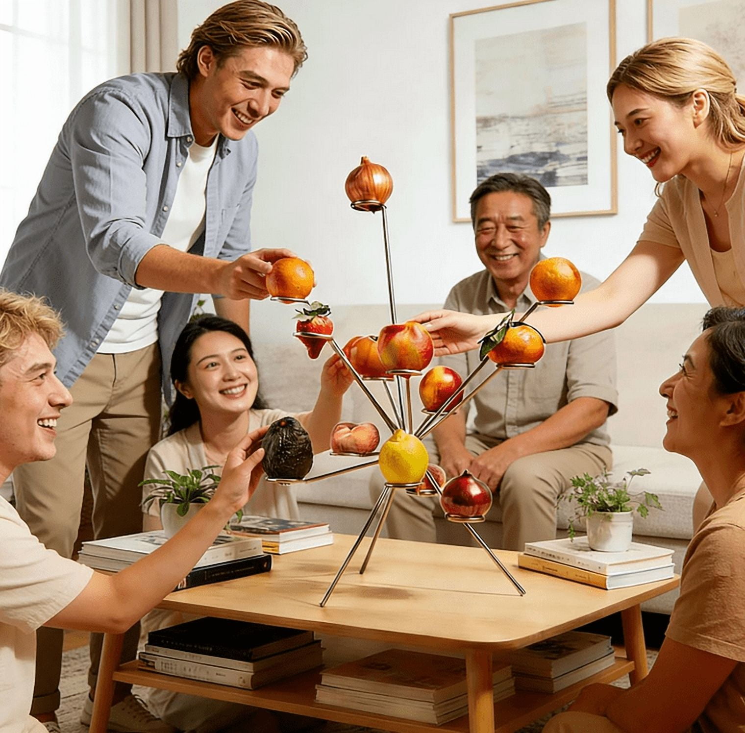 Brand New!Exploding Fruit Bowl 2026 new fruit bowl for kitchen counter ...
