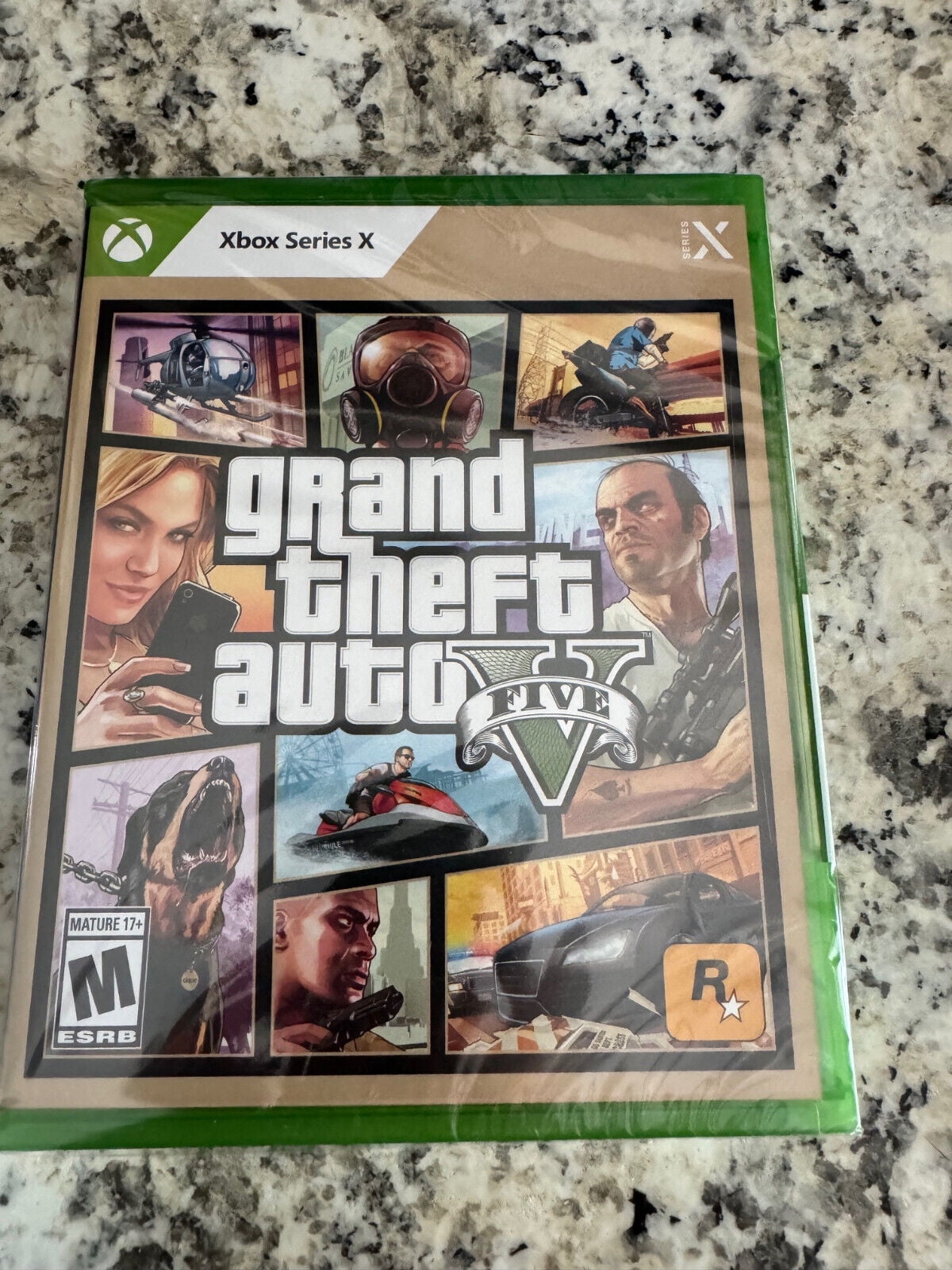 Brand New GTA 5 Grand Theft Auto V for Xbox One X with Enhanced 4K ...