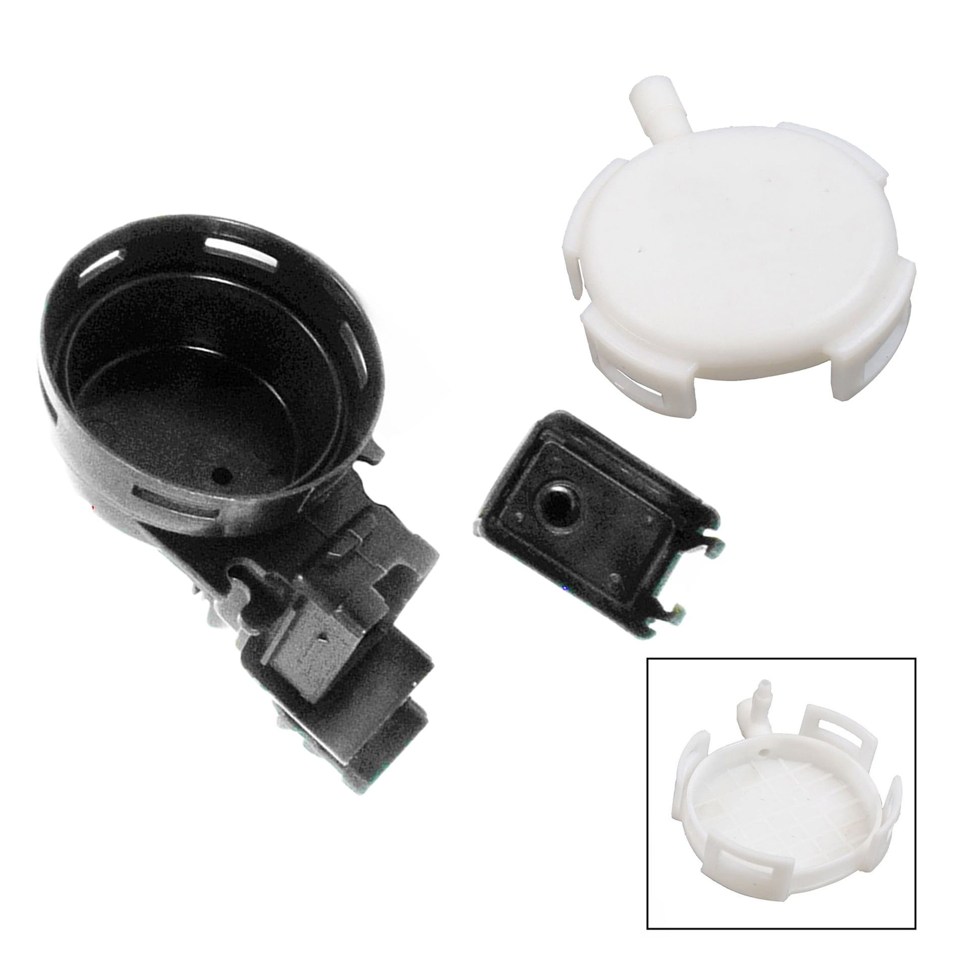 Brand New For Door Lock Actuator and Air Cap Set Front Left Mercedes ...