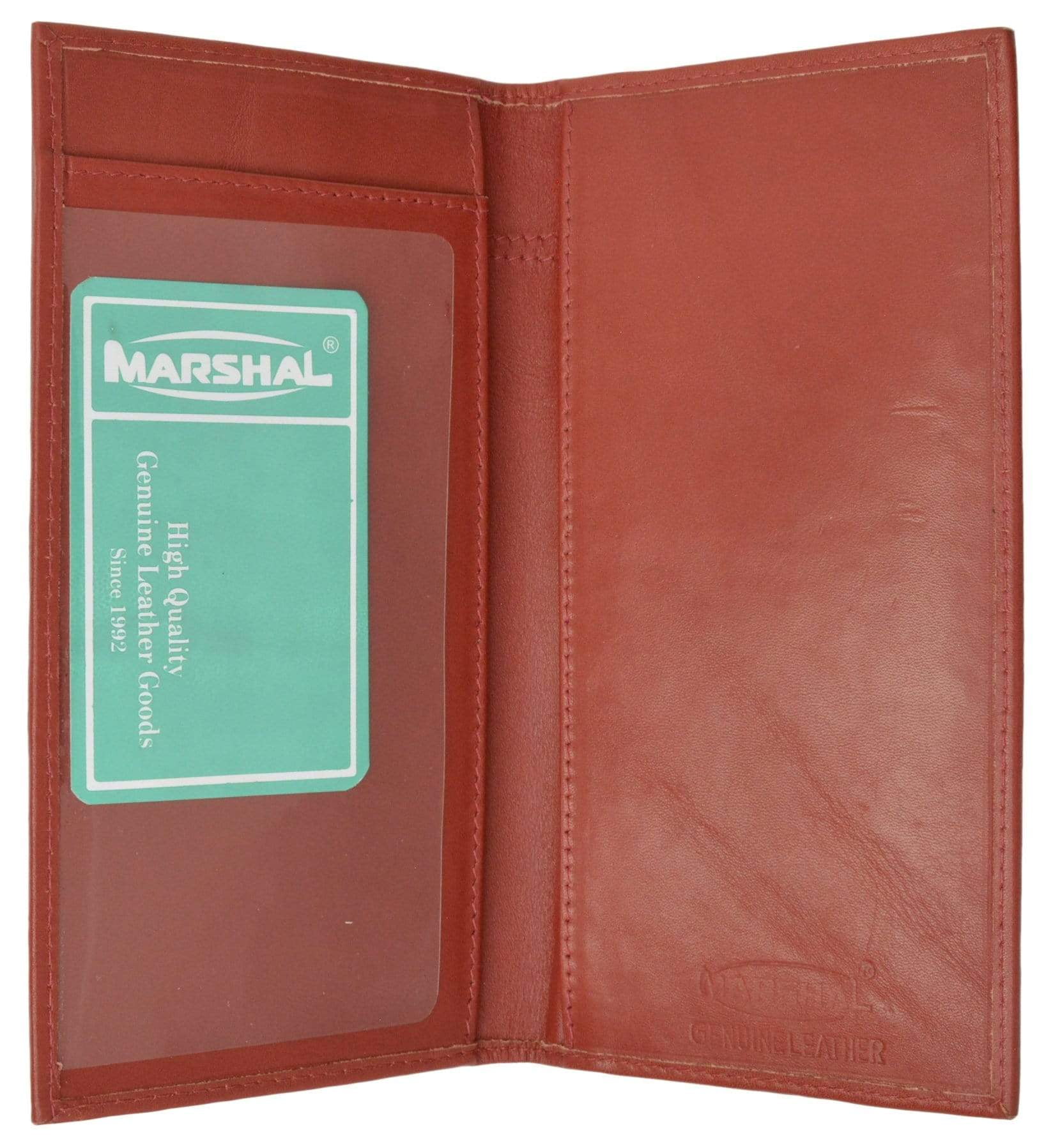 Brand New Hand Crafted Premium Soft Leather Simple Checkbook Cover P156 ...