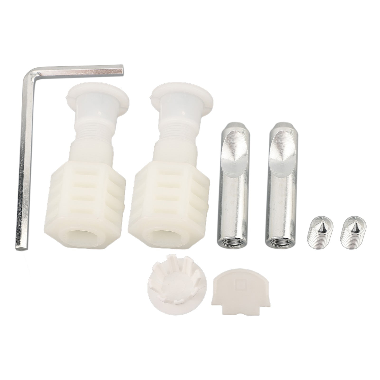 Brand New Hanging Screws 1 Set For Wall-hung Toilet Long Wrench Plastic ...