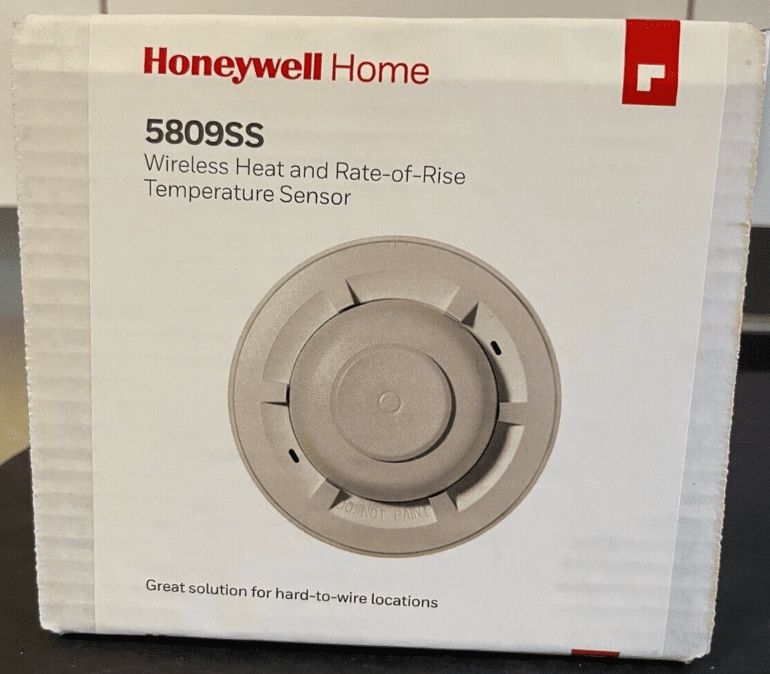 Brand New Honeywell 5809SS Wireless Fixed Heat & Rate-of-Rise ...