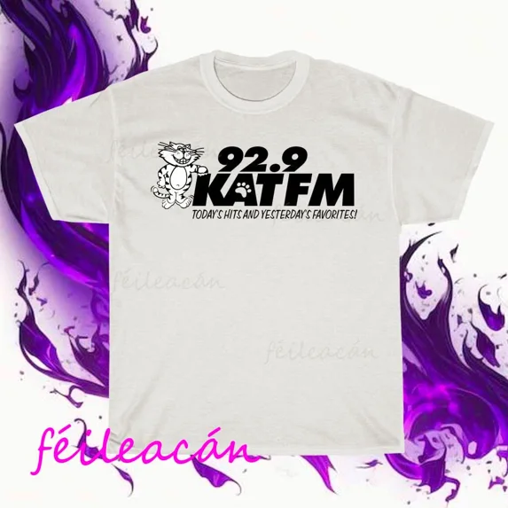 Brand New KATT FM Radio Logo American T-Shirt Funny Size S to 5XL ...