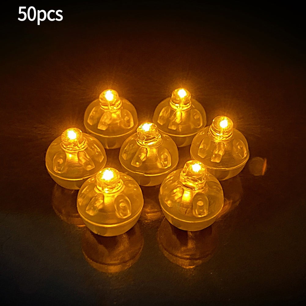 Brand New Led Light Bulb Fairy Lights 2 X Lr41 Battery 50Pcs Balloon ...