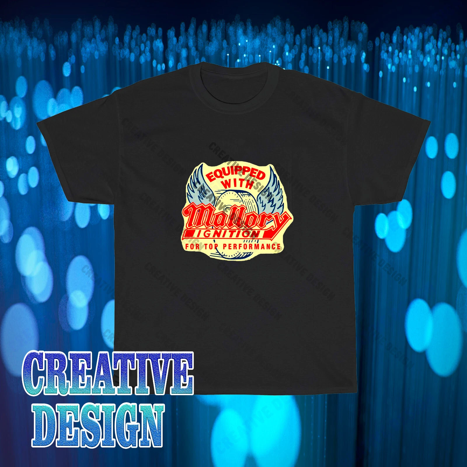 Brand New Mallory Ignition Logo T-Shirt Funny Size S to 5XL - Walmart.com