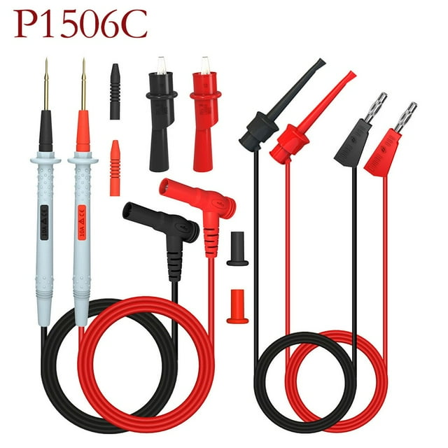 Brand New Multimeter Test Lead Kit 4mm Multi-meter Plug PVC+ Pure ...
