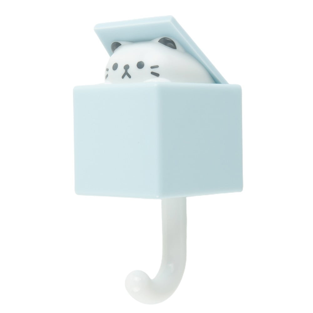 Brand New Non-Marking Hooks Creative Cat Hooks Cat Key Hook No-Punch ...