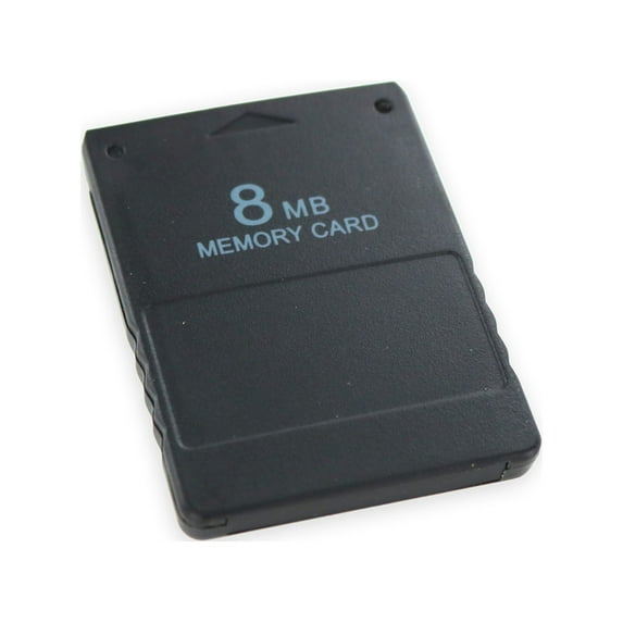 Generic PlayStation 2 8MB Memory Card for Save Game Profiles Data ...
