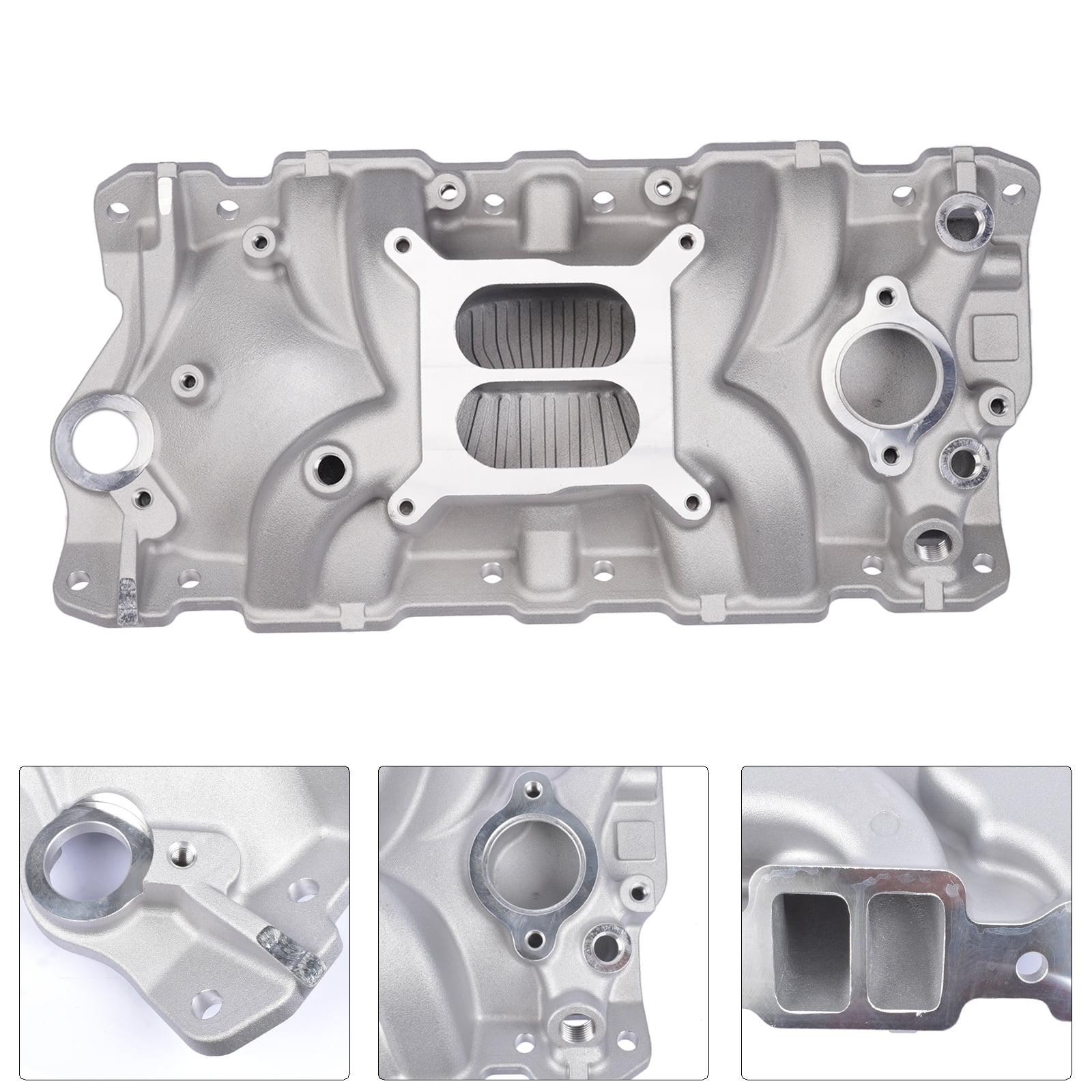 GELUOXI Brand New 2701 Intake Manifold for Small Block Chevy 262-400 ...