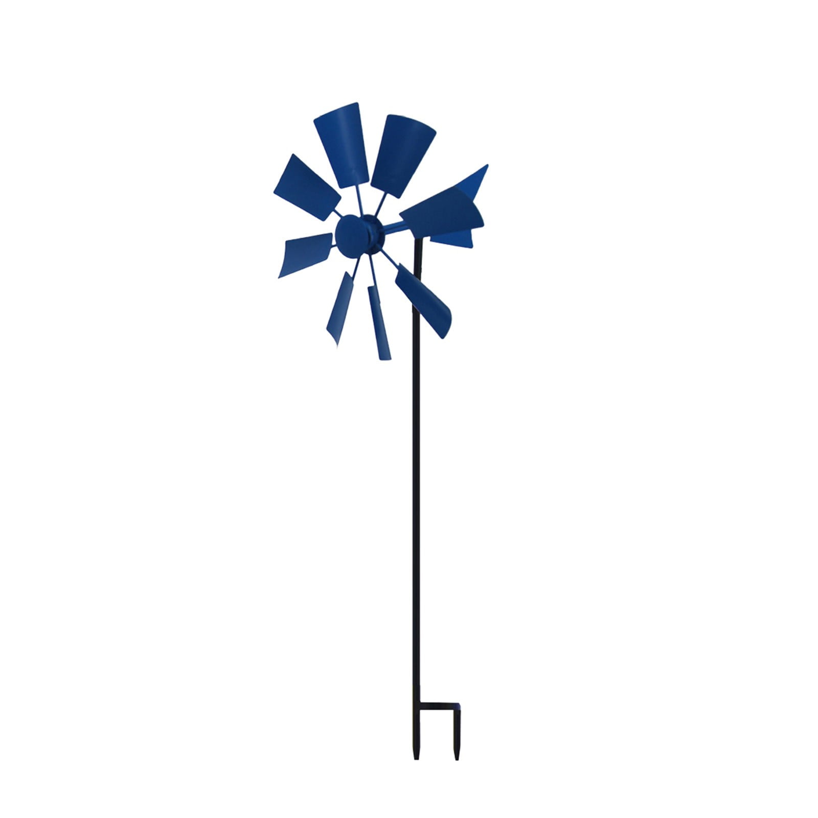 Brand New Pinwheel Construction Floral Funny Garden Decoration Metal ...